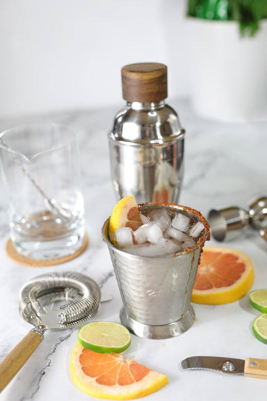 4-piece Stainless Steel Barware Set – Crafted Barware